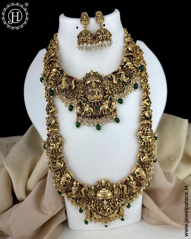 Matte finish jewellery combo set store